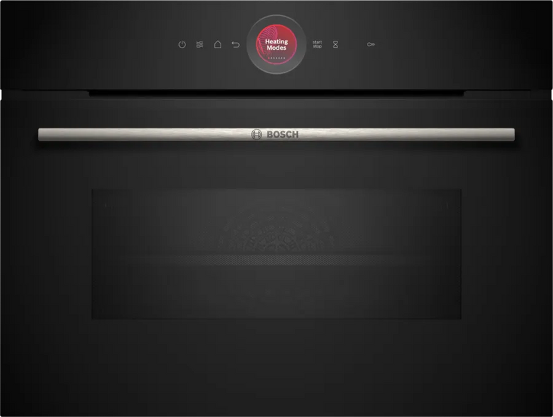 Bosch Series 8 CMG7241B1B, Built-in compact oven with microwave functi ...