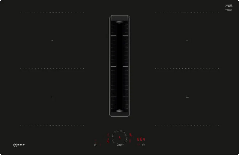 Neff N 70 V58NHQ4L0, Induction hob with integrated ventilation system ...