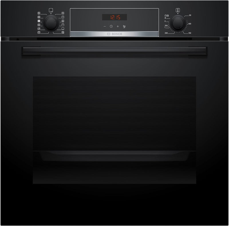 Bosch Series 4 HQA574BB3B, Built-in oven with added steam function ...