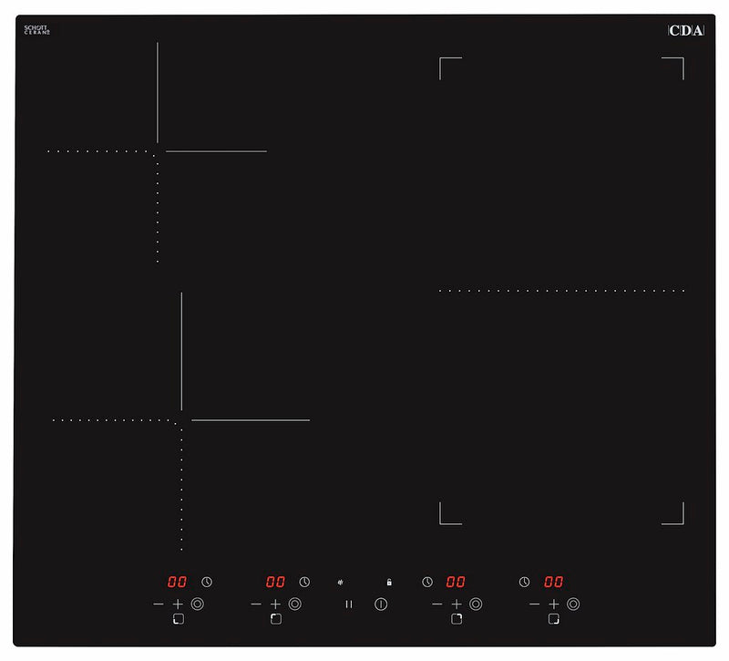 CDA HN6732FR Four Zone Induction Hob – bristolappliancecentre