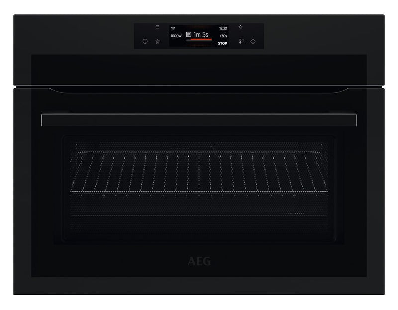 AEG KME768080T 8000 CombiQuick Integrated Combi Microwave and Oven ...
