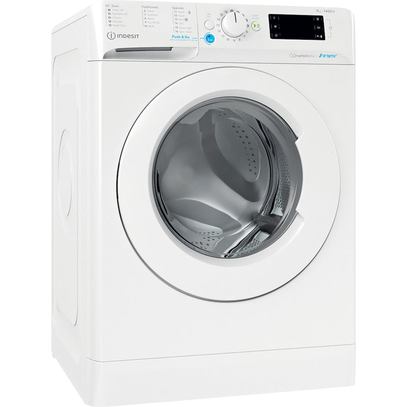 Indesit BWE91496XWUKN 9kg Washing Machine - White – bristolappliancecentre