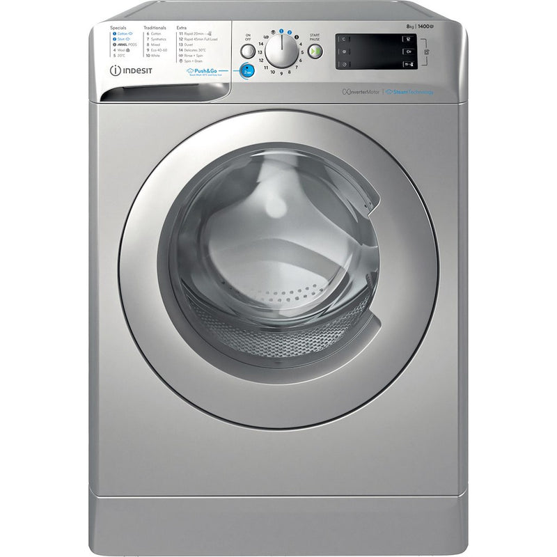 Indesit BWE 81496X SV UK Freestanding 8kg Washing Machine ...